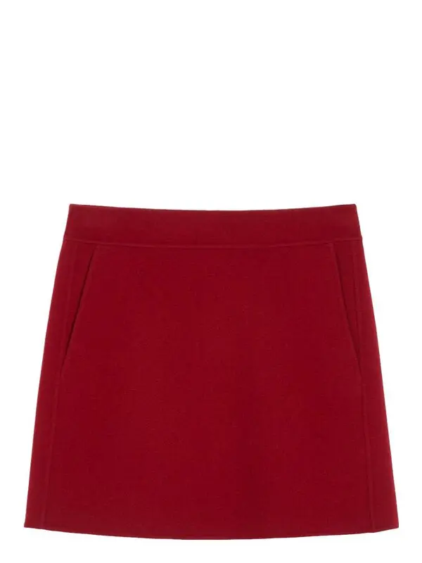Max Mara Aida Mini Skirt - Red