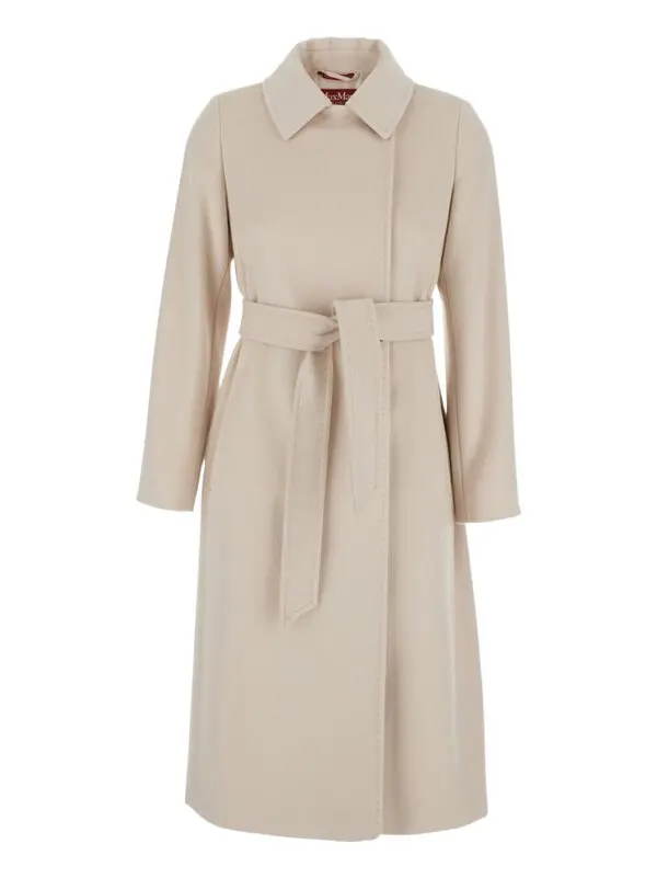 Max Mara Belted Coat - Beige