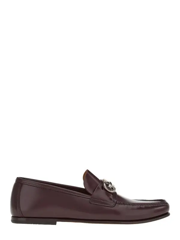 FERRAGAMO Galileo Loafers - Black