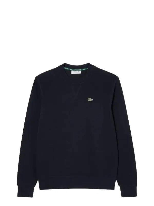 Lacoste Logo Crewneck Sweatshirt - Navy Blue