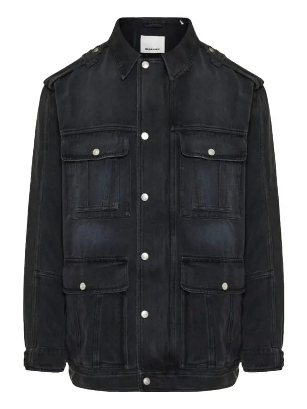 Isabel Marant Étoile Taho Denim Jacket - Black