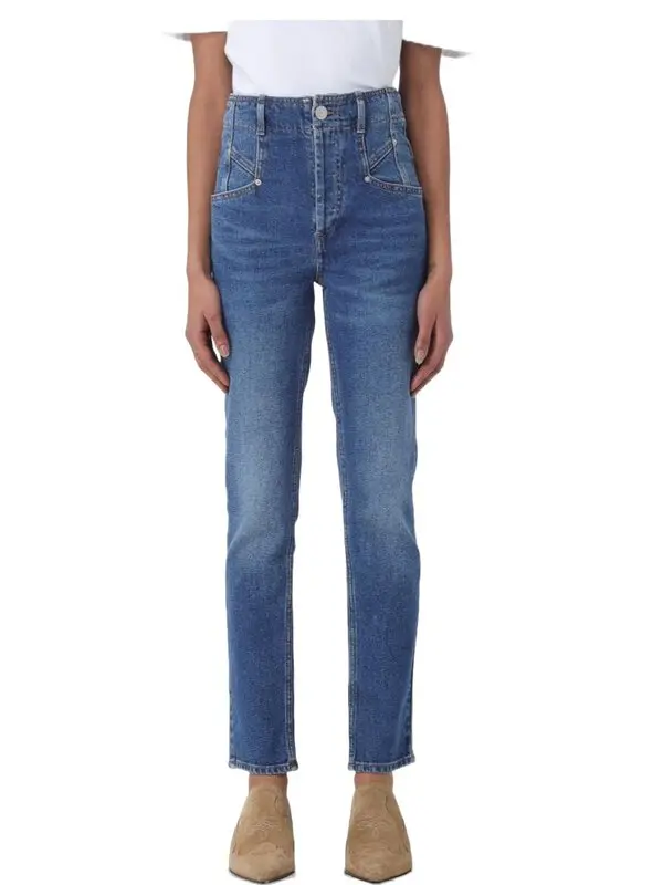 Isabel Marant Étoile Niliane High-waisted Skinny Jeans - Blue