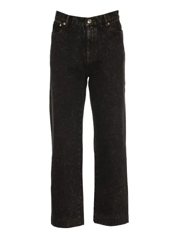 A.p.c. Sailor Cropped Jeans - Black