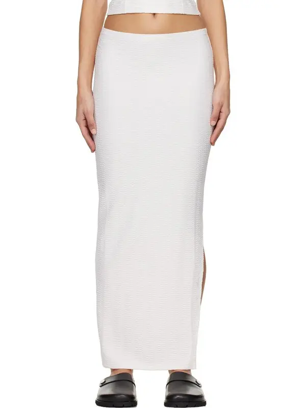 A.p.c. Salome Maxi Skirt - White
