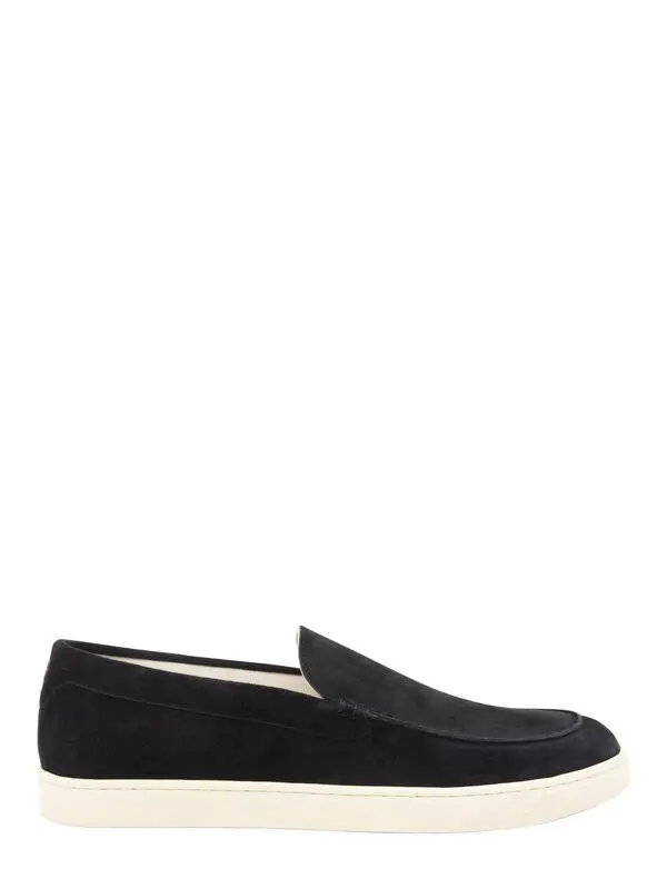 Brunello Cucinelli Suede Loafers - Black