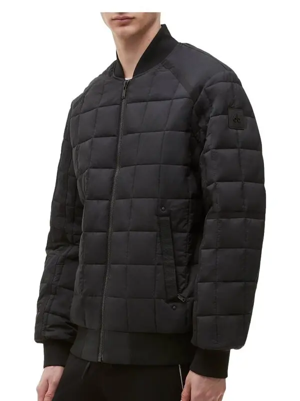 Moose Knuckles Padded Recycled-nylon Jacket - Black