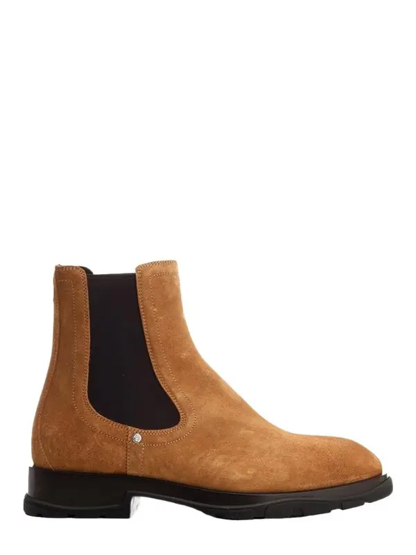 Alexander McQueen Slip-on Ankle Chelsea Boots - Brown