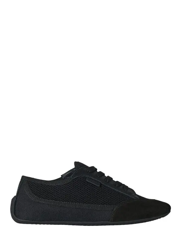 THE ROW Low-top Lace-up Sneakers - Black