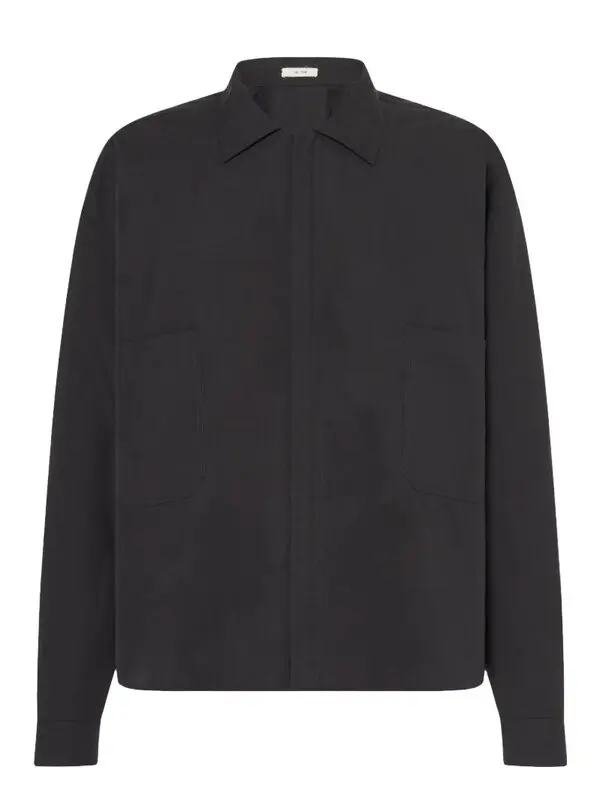 THE ROW Lapel Casual Jacket - Black