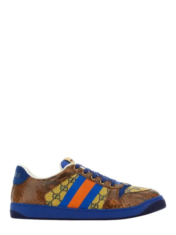 Gucci Screener Series Low-top Sneakers - Blue