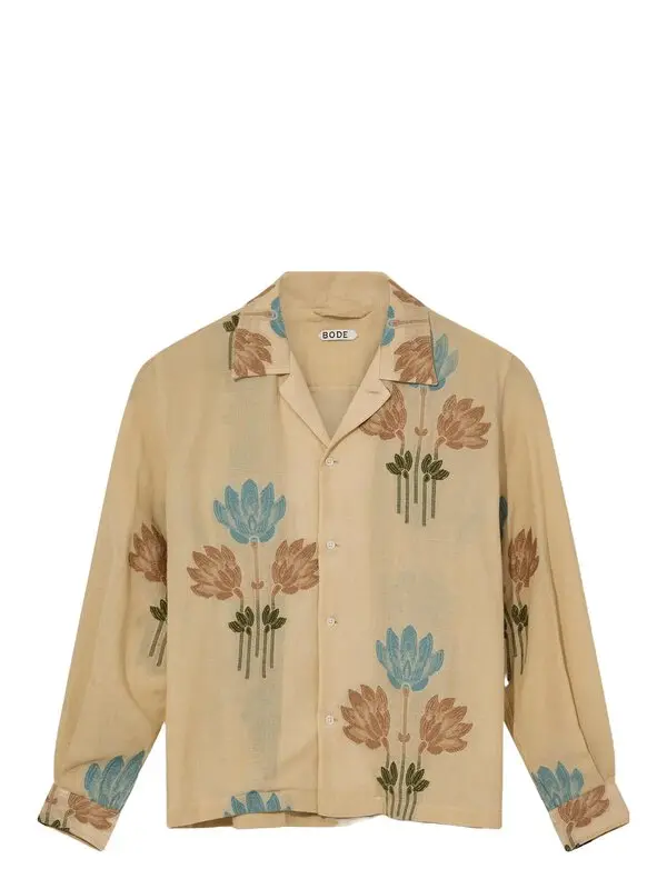 BODE Long-sleeved Shirt - Nude
