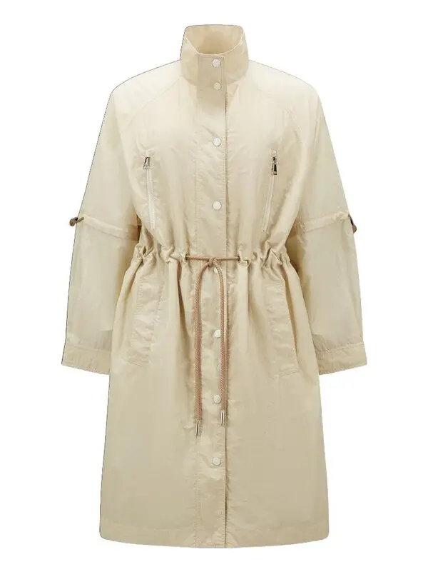 Moncler Rouget Coat - Nude