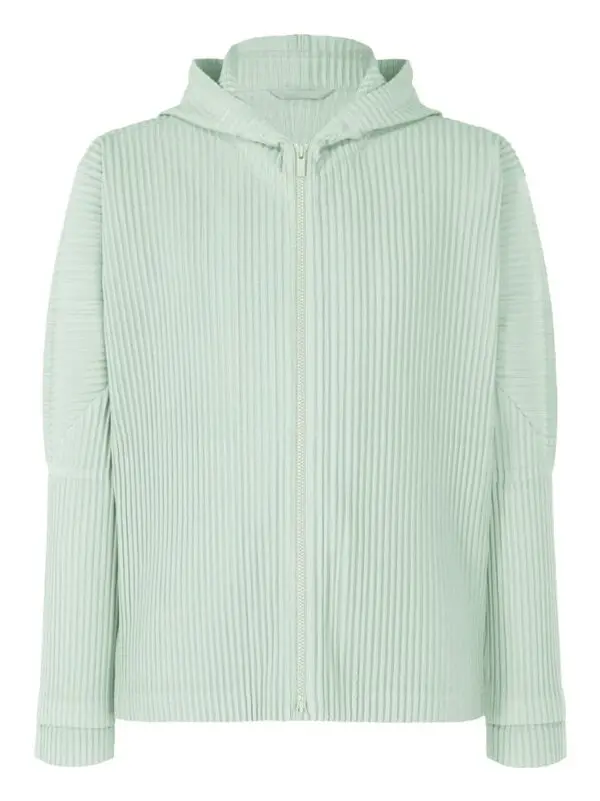 Issey Miyake Hooded Zip Jacket - Sericite Blue