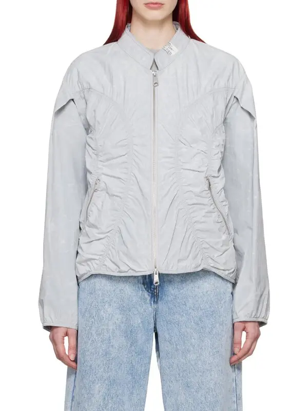 ADER ERROR Pleated Pilot Jacket - White