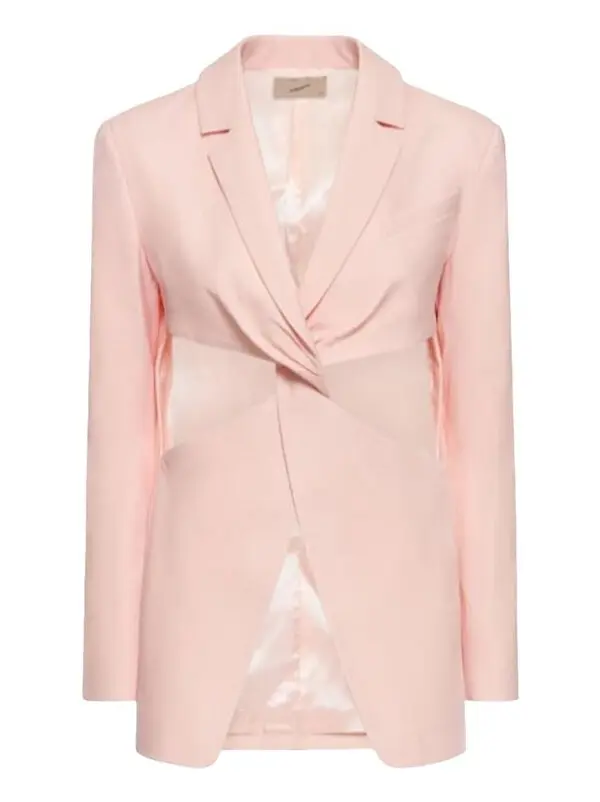 Coperni Hollow Suit Coat - Pink