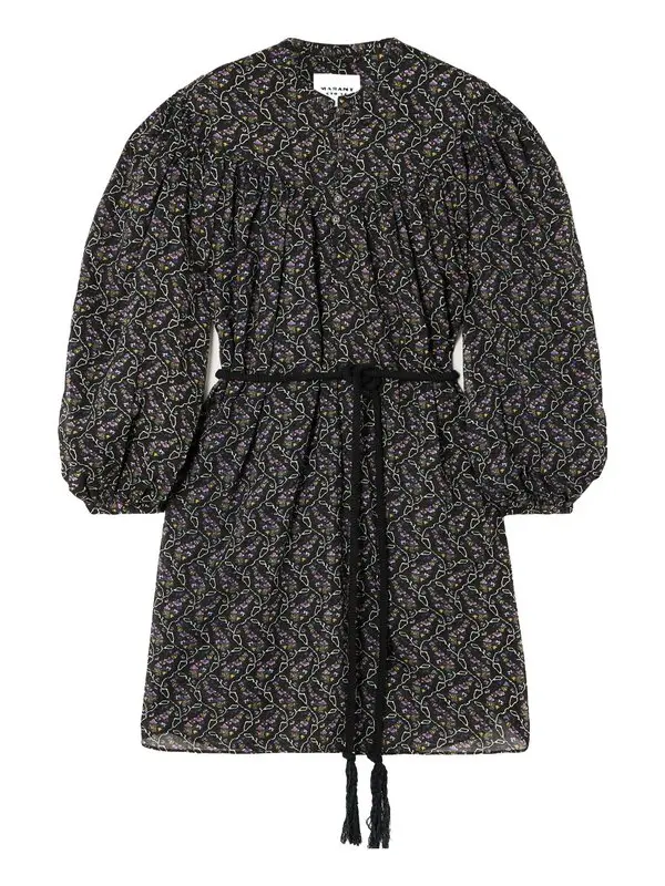 Isabel Marant Étoile Kildi Mini Dress - Black