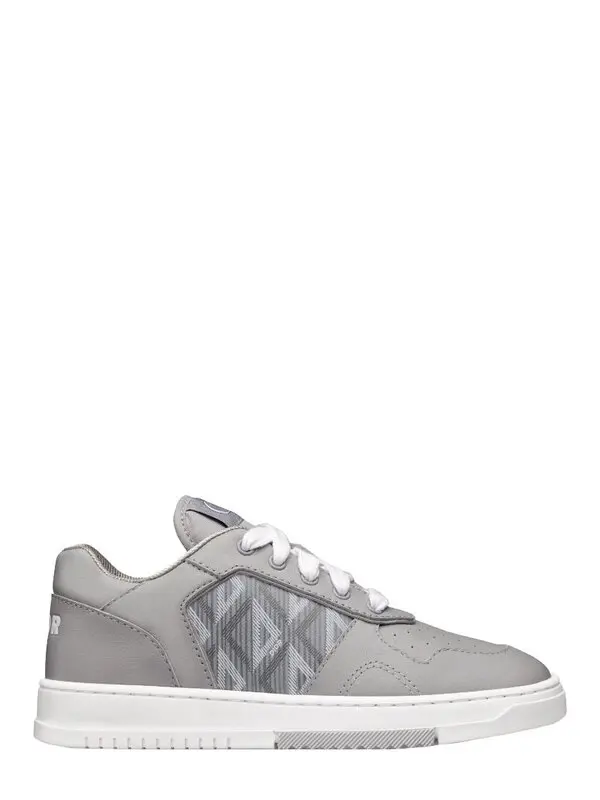 Dior Low-top Sneakers With Logo Detailing - Gray