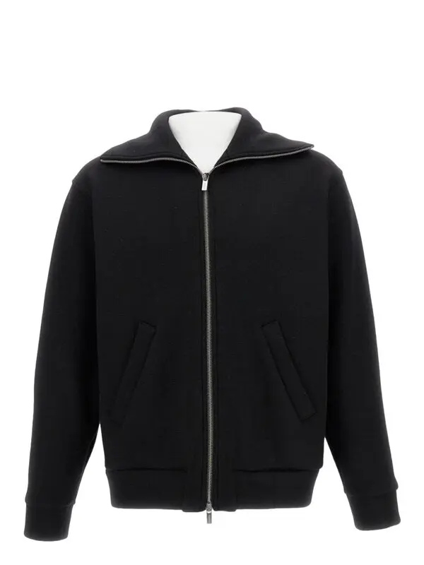 Barena Venezia Zipper Casual Jacket - Black