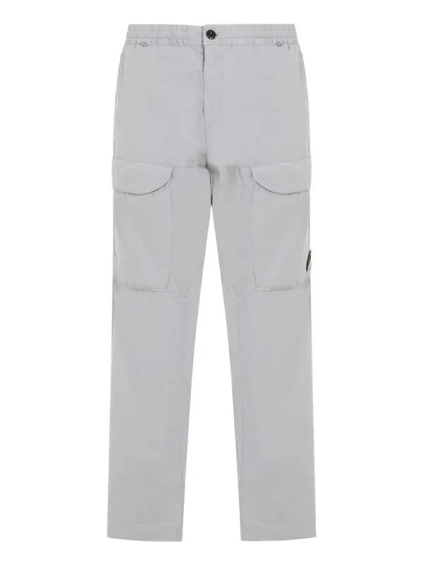 C.P. COMPANY Lens Detail Cargo Trousers - Gray