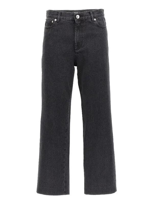 A.p.c. Classic Straight-leg Jeans - Black