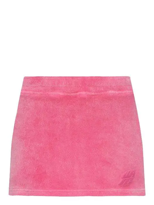 Alexander Wang Embroidered Cotton Mini Skirt - Pink