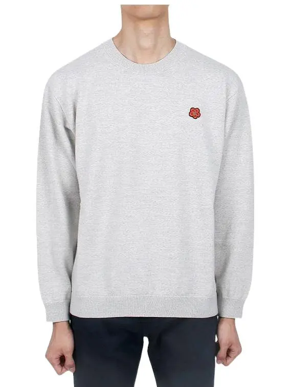 Kenzo Long-sleeved Embroidered Sweater - White