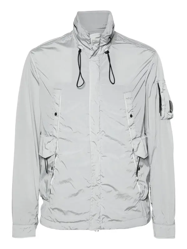 C.P. COMPANY Lens-detail Hooded Jacket - White