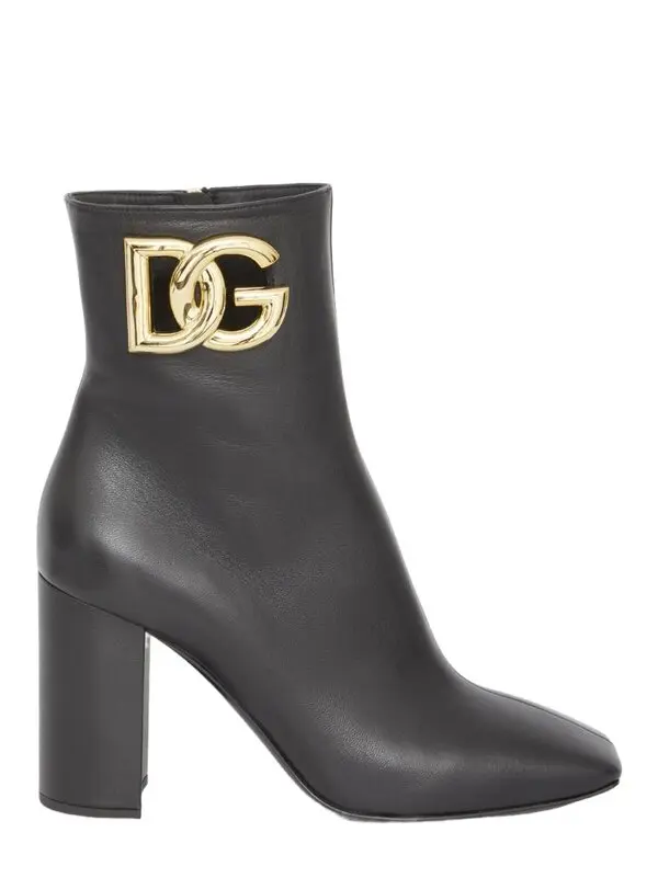 Dolce & Gabbana Jackie Ankle Boots - Black