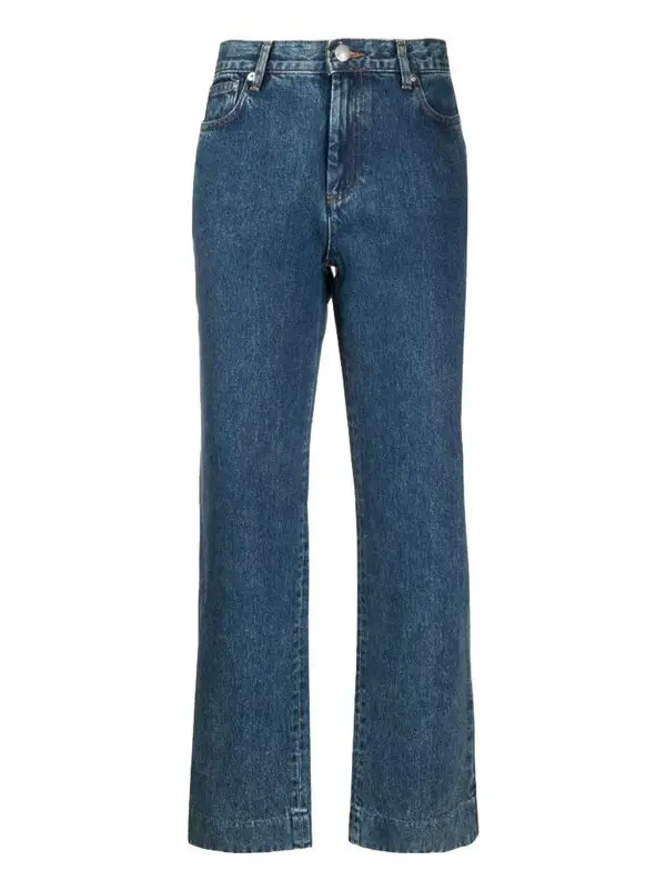 A.p.c. Straight Leg Sailor Jeans - Blue