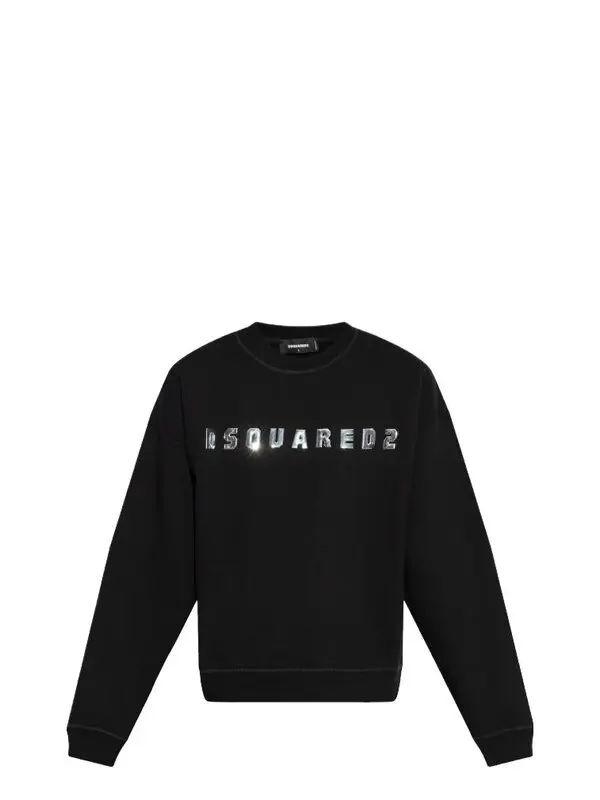 Dsquared2 Logo Crewneck Sweatshirt - Black