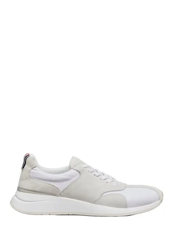 Thom Browne Panelled Lace-up Sneakers - White