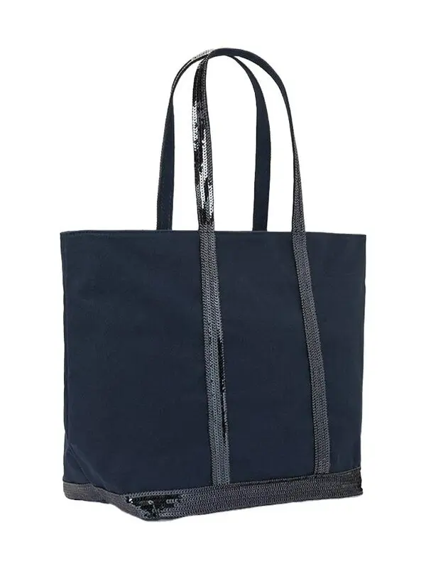 Vanessa Bruno Sequin Embellished Tote Bag - Black