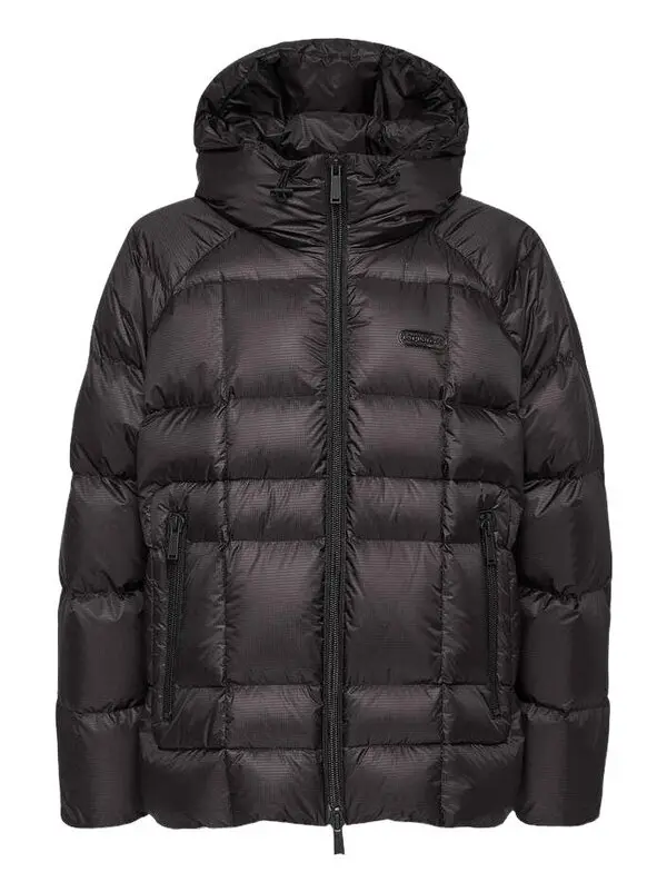 Dsquared2 Hooded Down Jacket - Black