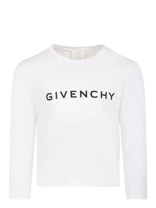 Givenchy Long Sleeve T-shirt - White