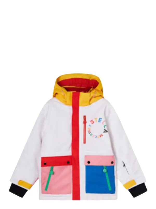 Stella McCartney Hooded Casual Jacket - White
