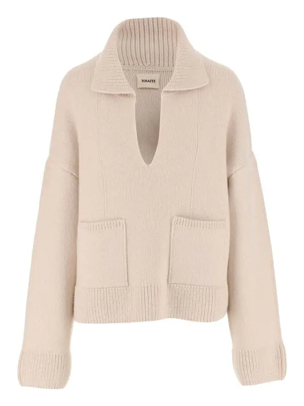 Khaite The Fauna Cashmere Jumper - Nude