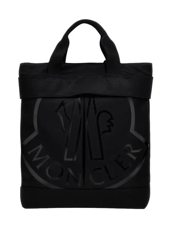 Moncler Logo Handbag - Black
