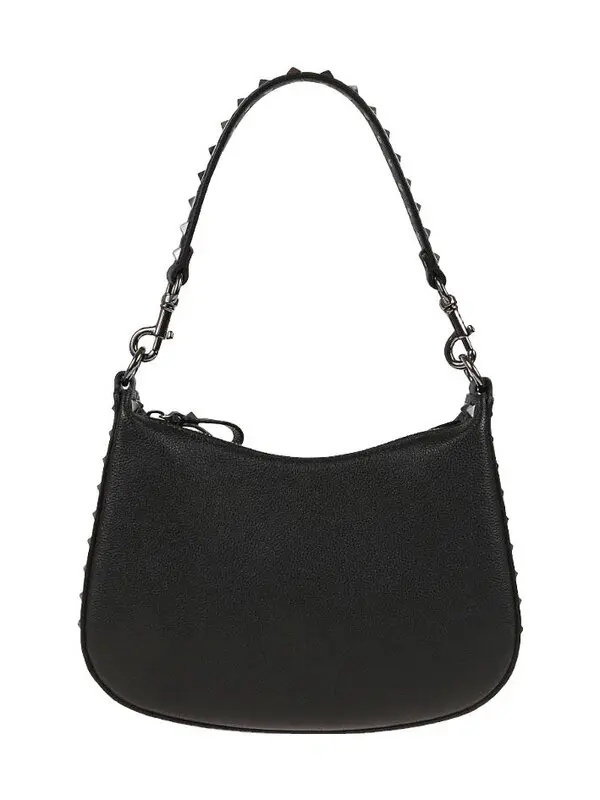 Valentino Garavani Studded Shoulder Bag - Black