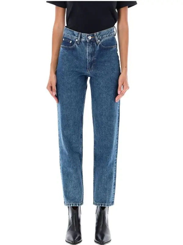 A.p.c. Straight-leg Slim-cut Jeans - Blue