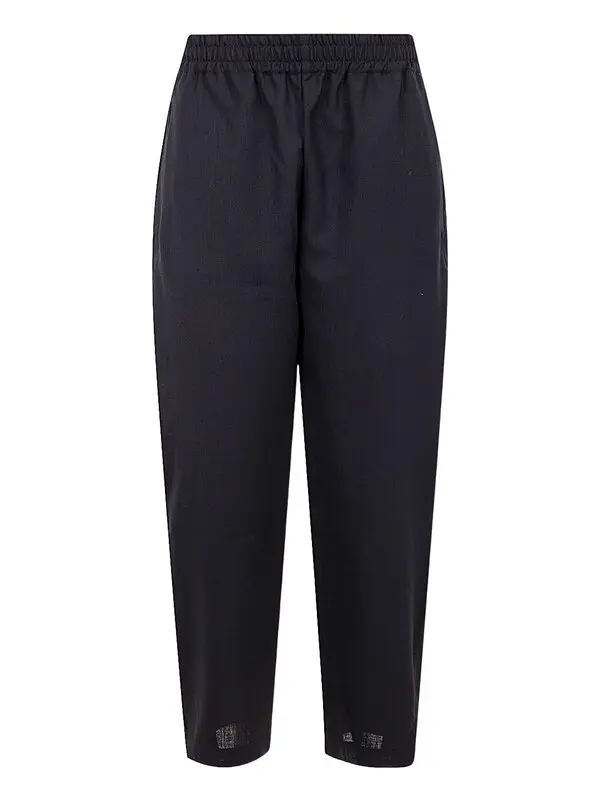 Studio Nicholson Straight Leg Casual Pants - Black