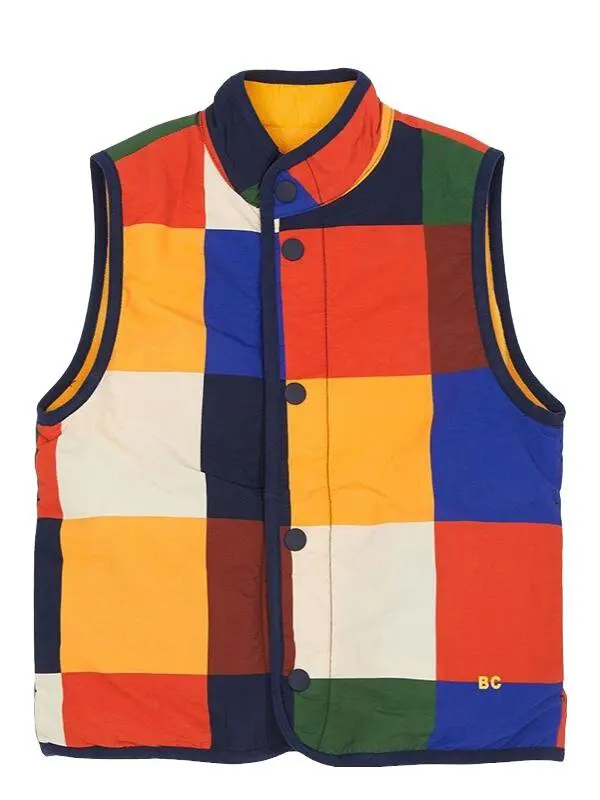 BOBO CHOSES Color-blocked Reversible Vest - Multi-color