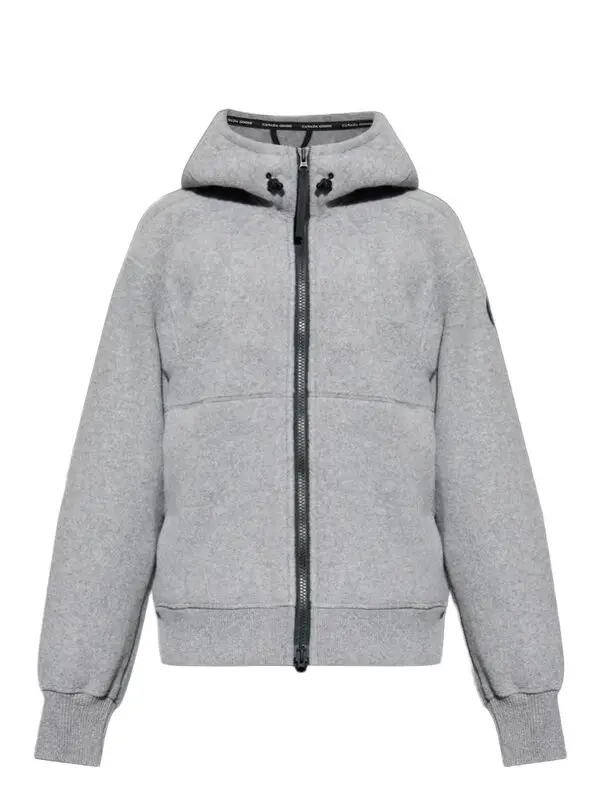 Canada Goose Chilliwack Fleece Bomber Jacket - Willow Grey
