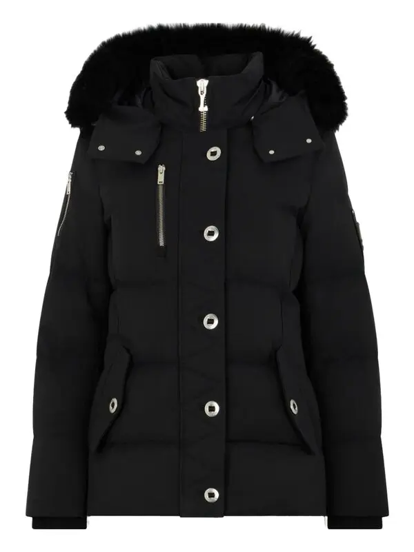 Moose Knuckles 3q" Down Parka - Black