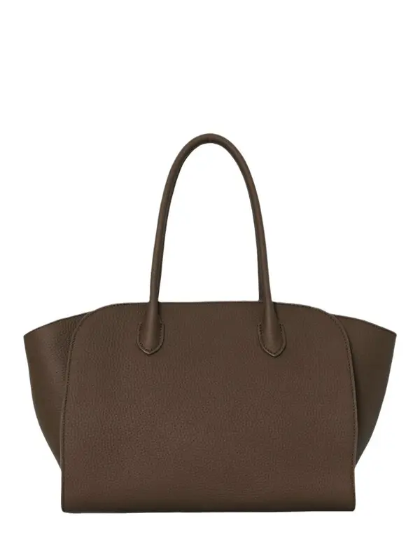 THE ROW Marlo Leather Tote Bag - Brown