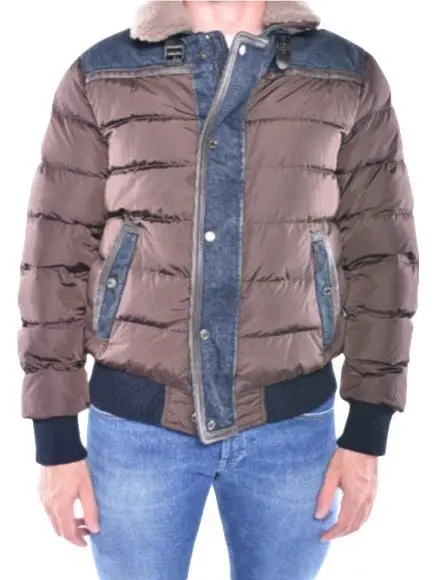MOORER Viani Hooded Padded Jacket - Gray