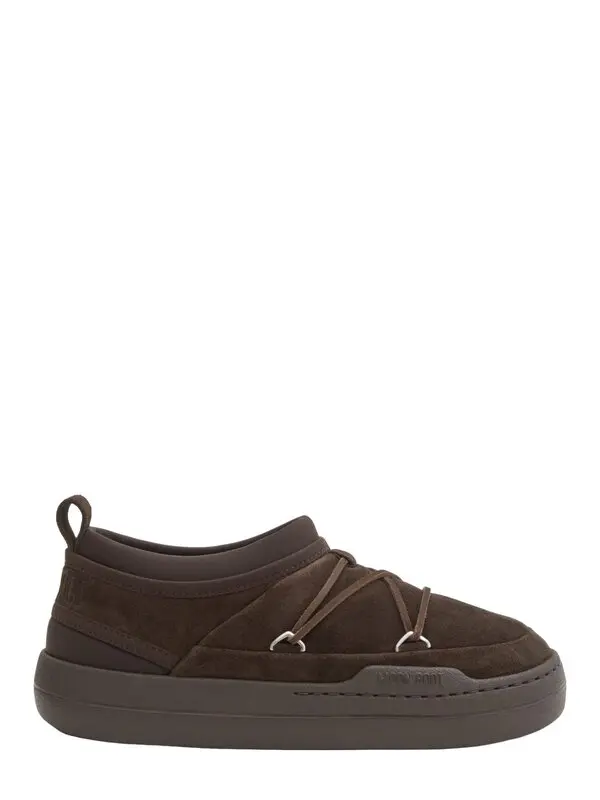 Moon Boot Park Icon Sneakers - Dark Brown