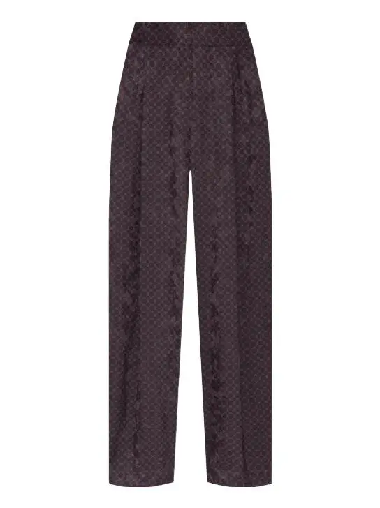 Dries Van Noten Pleated Front Casual Pants - Black