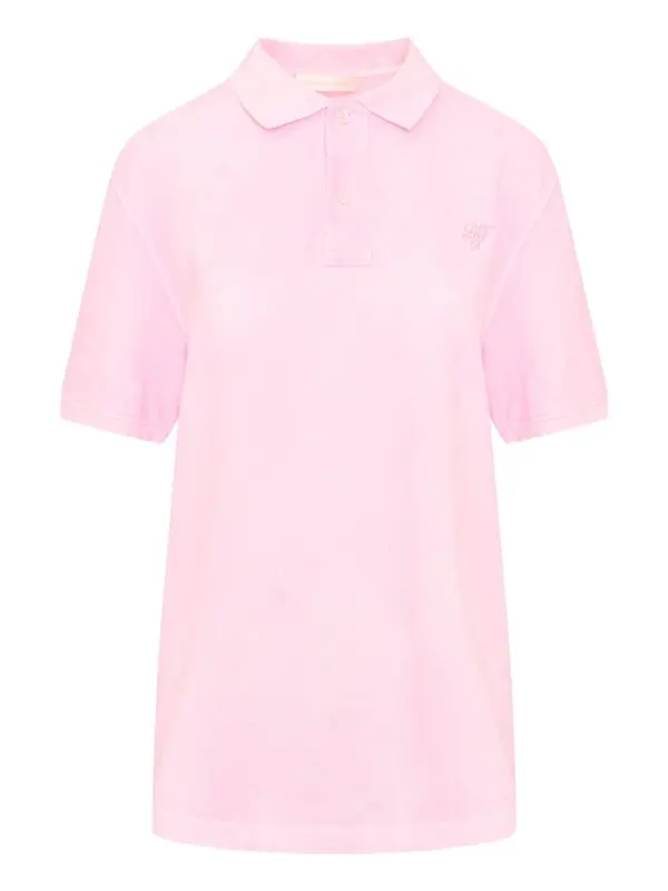 LoveShackFancy Jack Polo - Pink Shore