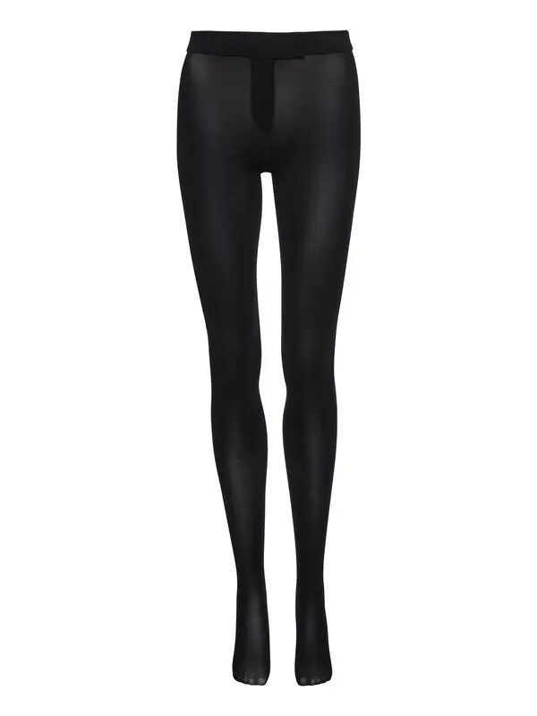 Magda Butrym Stretch-jersey Trouser Tights - Black
