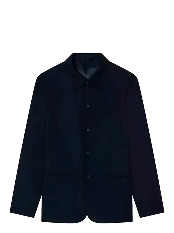 Armani Exchange Press-stud-fastening Blazer - Black